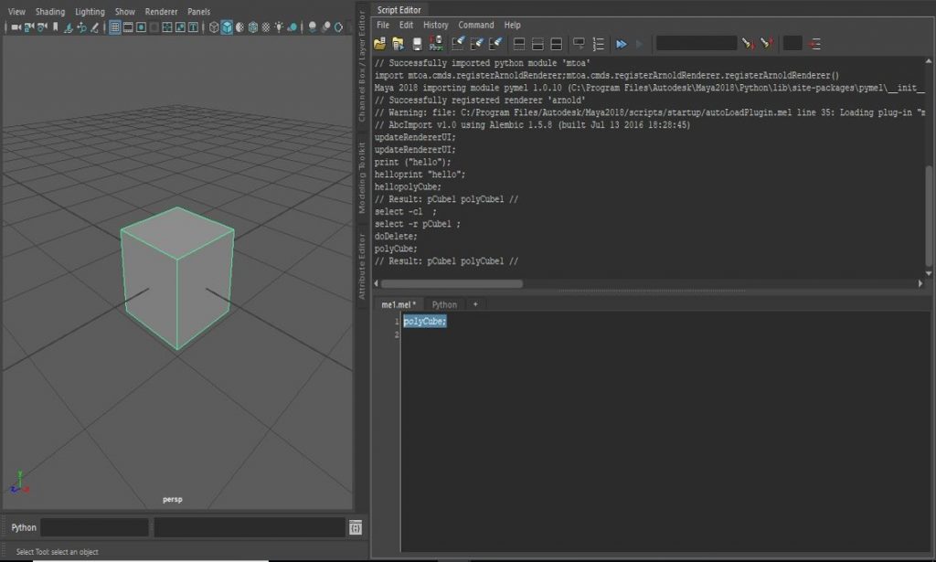 An Introduction to Maya Embedded Language (MEL) | Recruitment